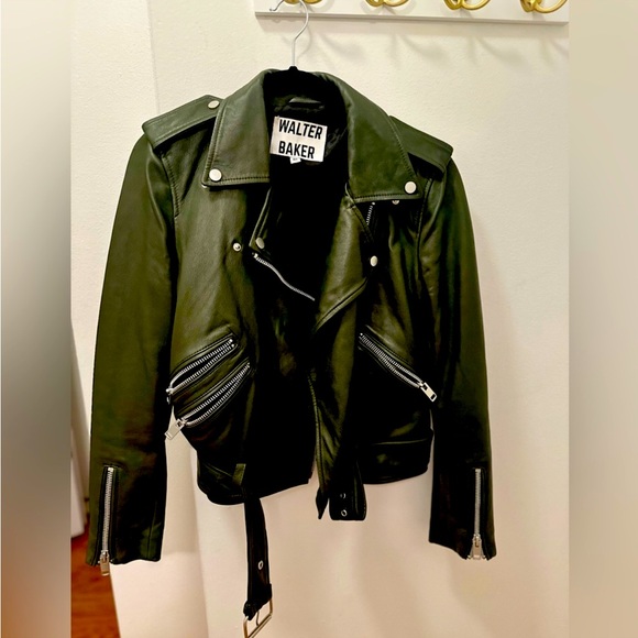 Walter Baker | Jackets & Coats | Walter Baker Moto Leather Jacket ...